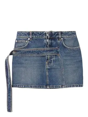 JEAN PAUL GAULTIER Jean Paul Gaultier Denim Mini Skirt