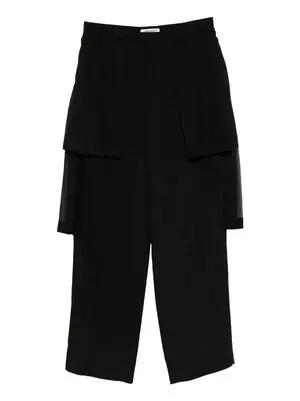 UNDERCOVERISM Pleated-design Trousers - Black