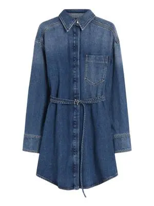 Max Mara Oversized Denim Shirt - Midnightblue
