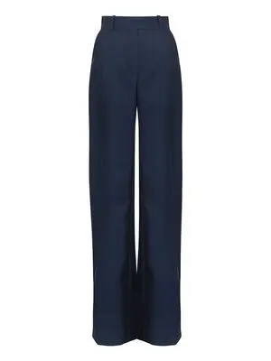MARTIN GRANT Wide-Leg Wool Trousers