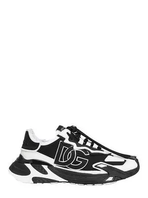 Dolce & Gabbana Lace Up Sneakers - White/black
