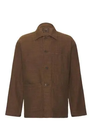 BEAMS Mil Chore Jacket - Brown