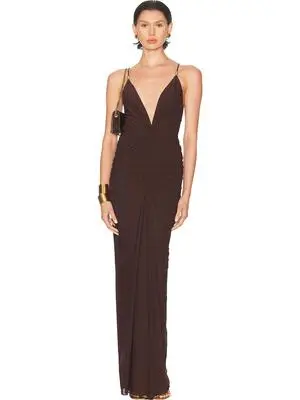 Ronny Kobo Anya Dress - Basalt