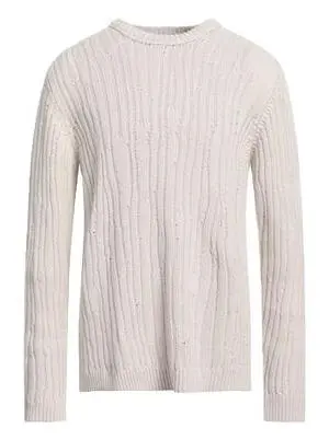 PAOLO PECORA Virgin Wool Sweater - Off White