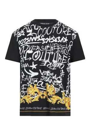 Versace T-shirt Size Cotton - Black