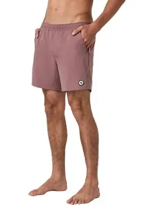 Vuori Maverick Volley Short Lined Adobe