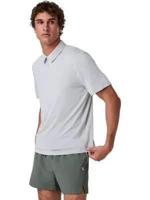 Vuori Vuori Short Sleeve Viewpoint Performance Polo 2.0 Sky Grey