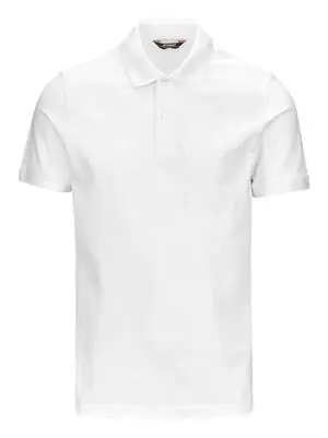 K-WAY Embroidered-logo Polo Shirt - White