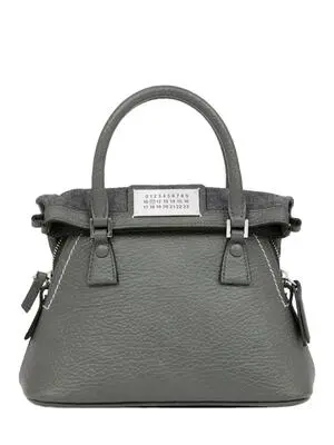 MAISON MARGIELA 5ac Classique Mini Tote - Grey