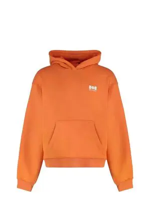 NAHMIAS Logo-print Hoodie - Orange