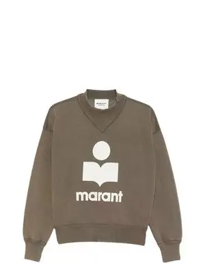 MARANT ETOILE Moby Sweatshirt Green