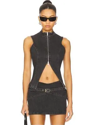 BY.DYLN X Revolve Hadley Top - Black