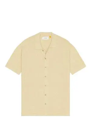 CRITICAL SLIDE Rails Knit Shirt - Sand