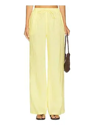 AEXAE Drawstring Pant - Butter Yellow