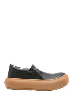 Moschino Slip-on Platform Sneakers - Black