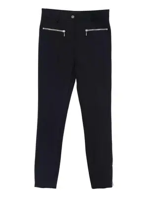 Etro Zip Detailing Skinny Trousers - Blue