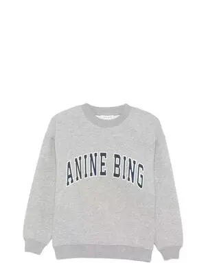ANINE BING Logo-print Sweatshirt - Grey