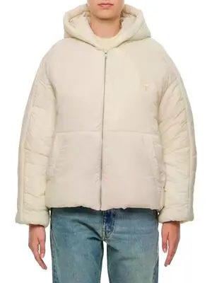 MORDECAI Padded Hooded Jacket - Neutrals