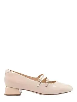 Clarks 30mm Buckled Block-heel Pumps - Neutrals