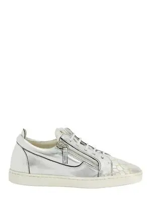 GIUSEPPE ZANOTTI Nicki Zip-detail Sneakers - Grey