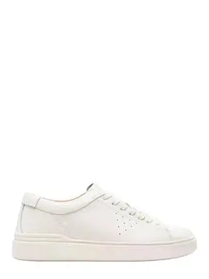 Clarks Craft Leather Sneakers - White