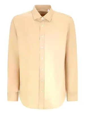 LARDINI Long-sleeves Button-up Shirt - Neutrals