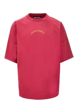 Palm Angels Logo-print T-shirt - Pink