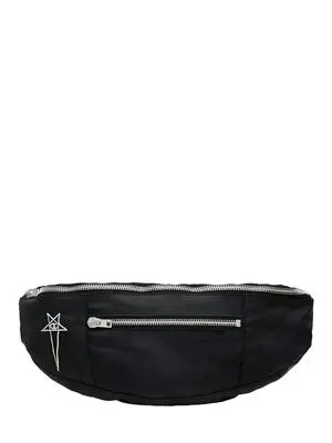 Rick Owens Embroidered-star Bum Bag - Black