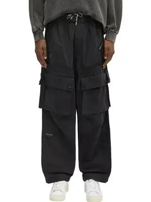 AAPE BY *A BATHING APE® Multi-pocket Drawstring Trousers - Black