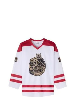 OVO X Wayne Gretzky Hockey School Jersey - White