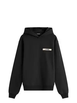 Jacquemus Grosgrain Hoodie - Black