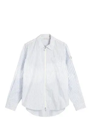 Moncler Striped Nylon Shirt - Open White