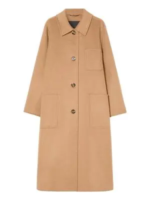 Marina Rinaldi Virgin Wool Coat - Beige