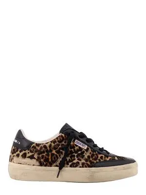 GOLDEN GOOSE Soul Star Low-top Sneakers - Animal Print