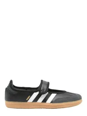 Adidas Samba Jane Strap Slip-on Sneakers - Black