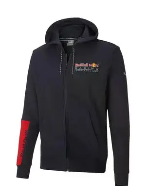 PUMA Red Bull Racing Logo-print Hoodie - Blue