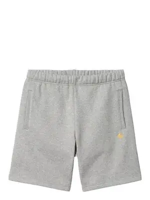 Carhartt Work In Progress Chase Pocket-detail Track Shorts - Grey