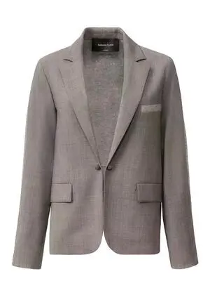 Fabiana Filippi Pocket-detail Blazer - Grey