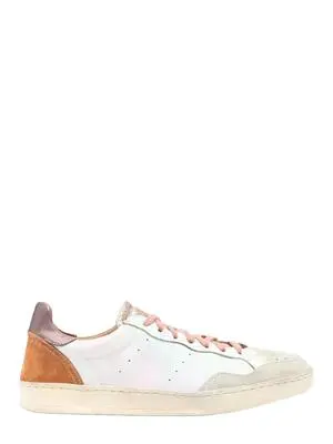 ELIA MAURIZI Felicia Panelled Leather Sneakers - White