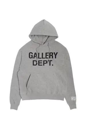 GALLERY DEPT. Logo-print Hoodie - Grey