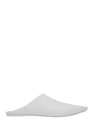 Melissa X Corso Como Logo-print Pointed-toe Mules - White