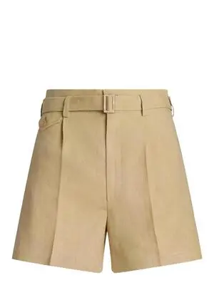 Ralph Lauren Belted Tailored Shorts - Brown