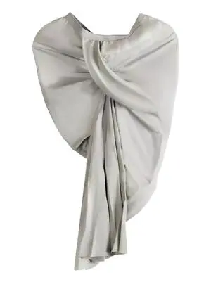 RICK OWENS Draped Twisted Skirt