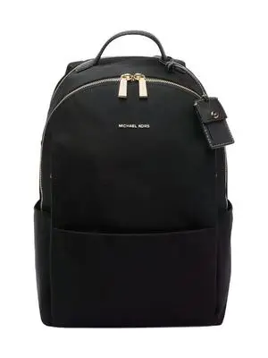 Michael Kors Zip-top Backpack - Black
