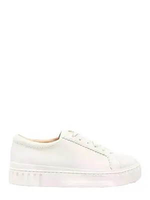 Clarks Mayhill Lace-up Platform Sneakers - White