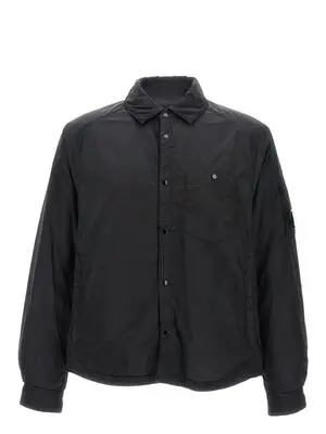C.P. COMPANY Button-fastening Pocket Overshirt - Black