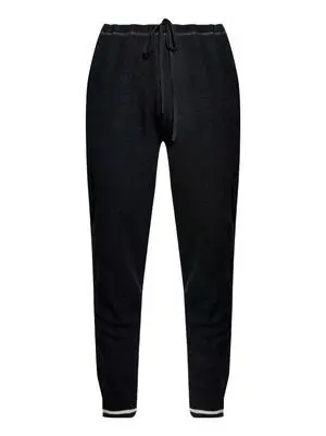 MAISON MARGIELA Side-zip Wool Trousers - Black