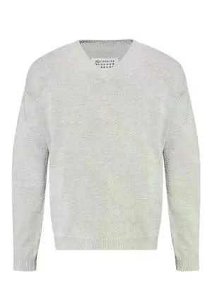 MAISON MARGIELA V-neck Sweater - Grey