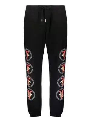 VLONE X Rodman Devil Cotton Track Pants - Black