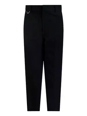 LOW BRAND Tailored Trousers - Black